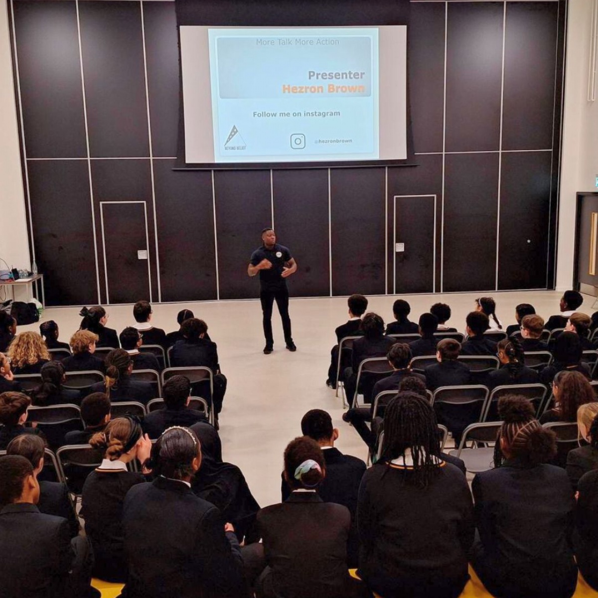 BOA Digital - Inspirational Speaker Hezron Brown Visits BOA Digital