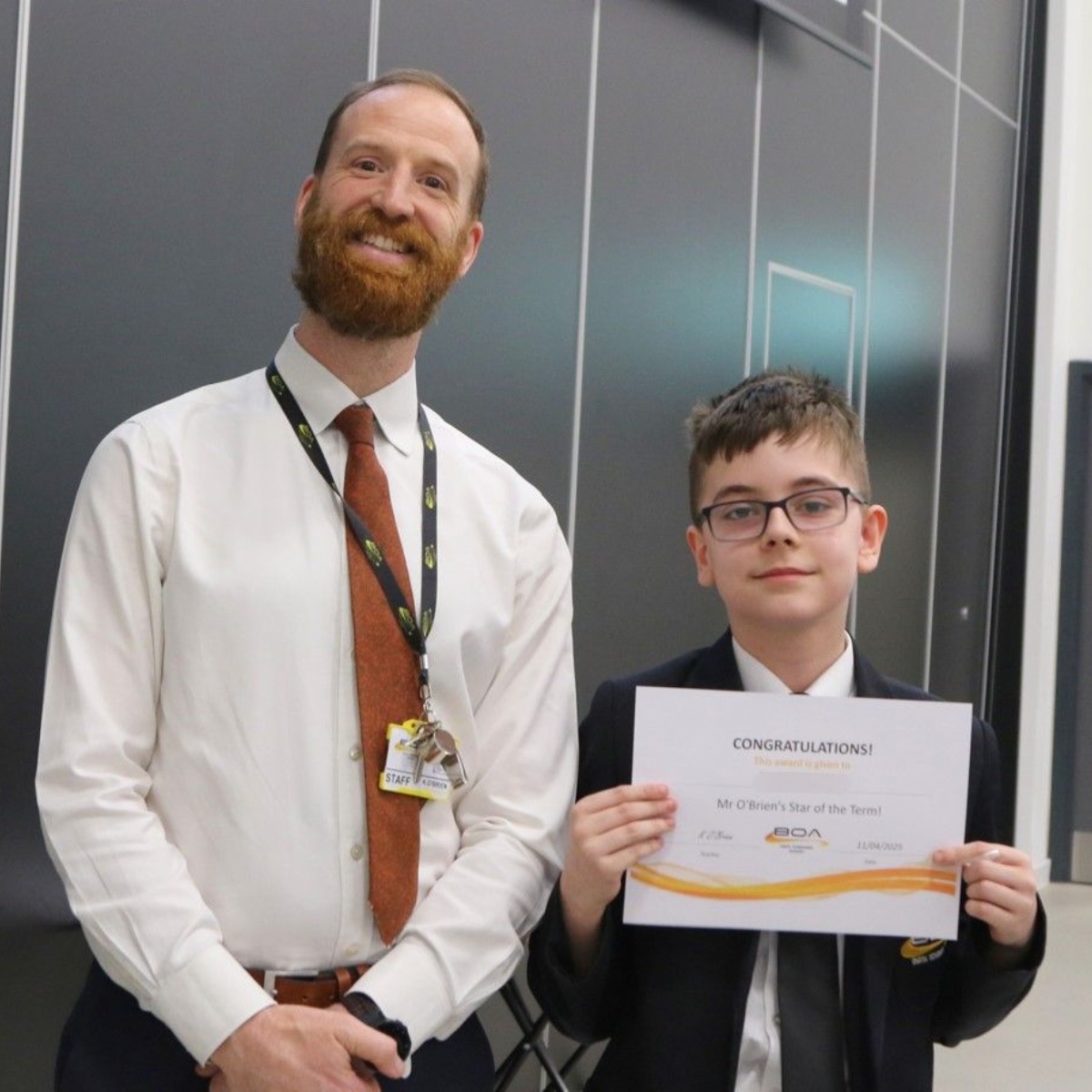 BOA Digital - Celebrating Student Success at Spring Term Awards Assembly